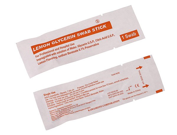 Lemon Glycerin Swab Stick