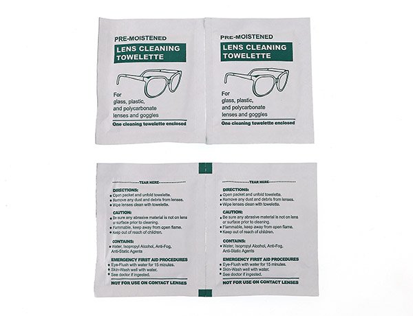 Lens Cleaning Wipe