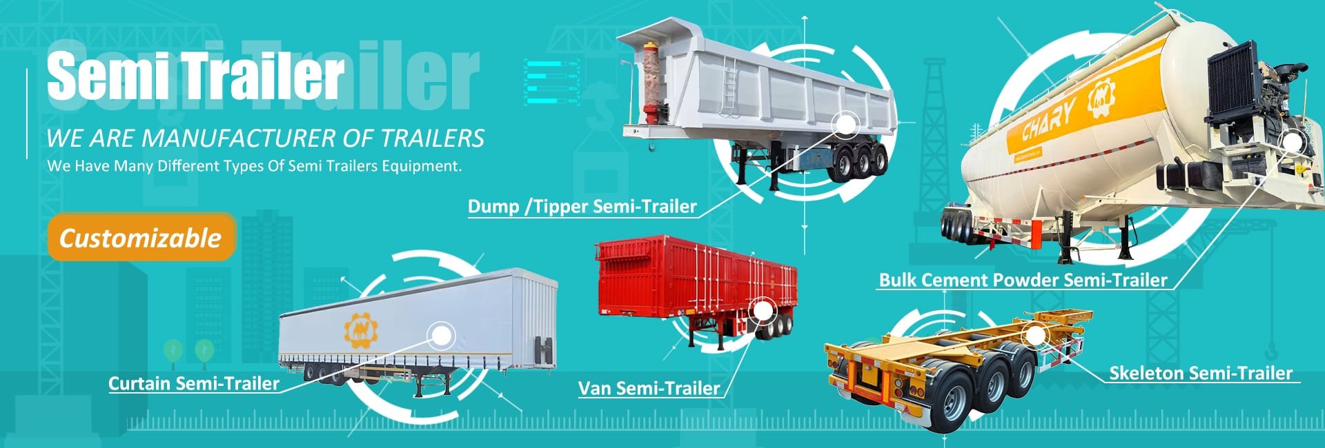 semi trailer|light duty truck|heavy duty truck|construction machinery ...