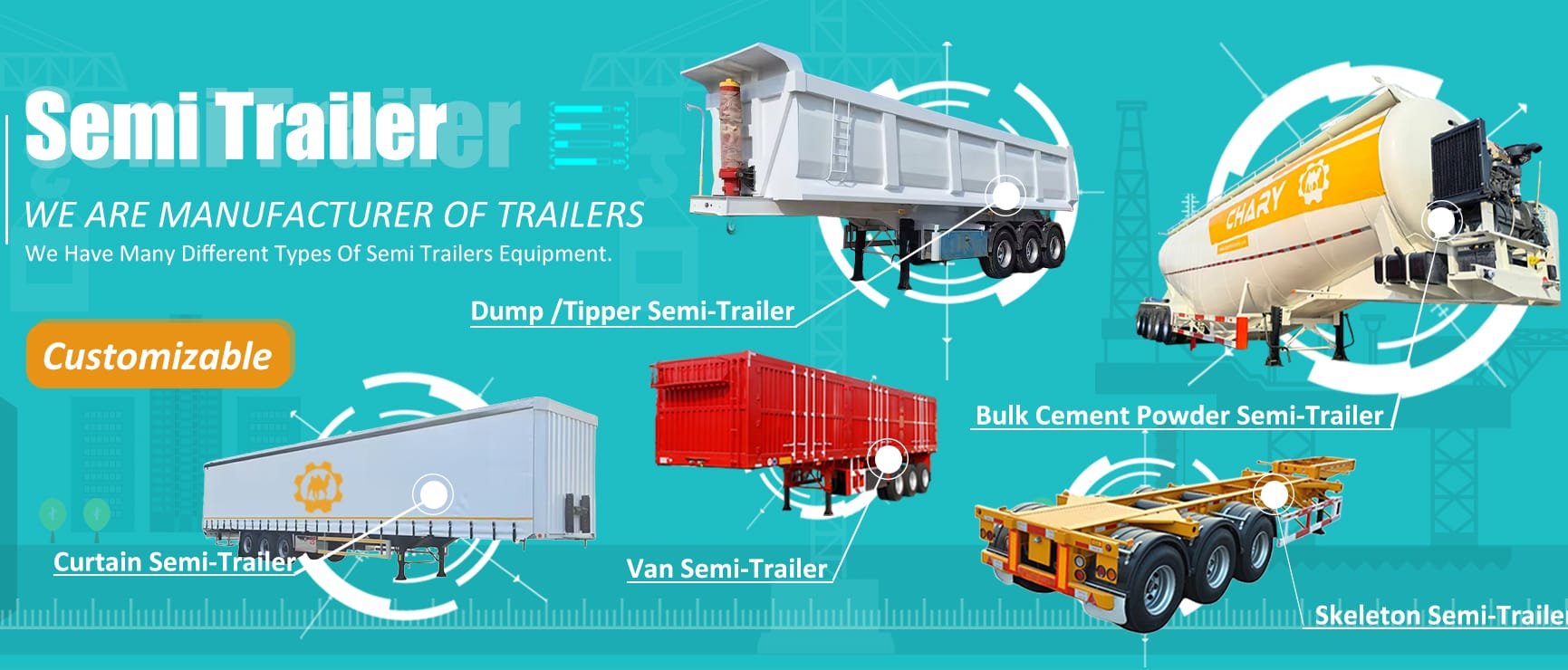 semi trailer|light duty truck|heavy duty truck|construction machinery ...