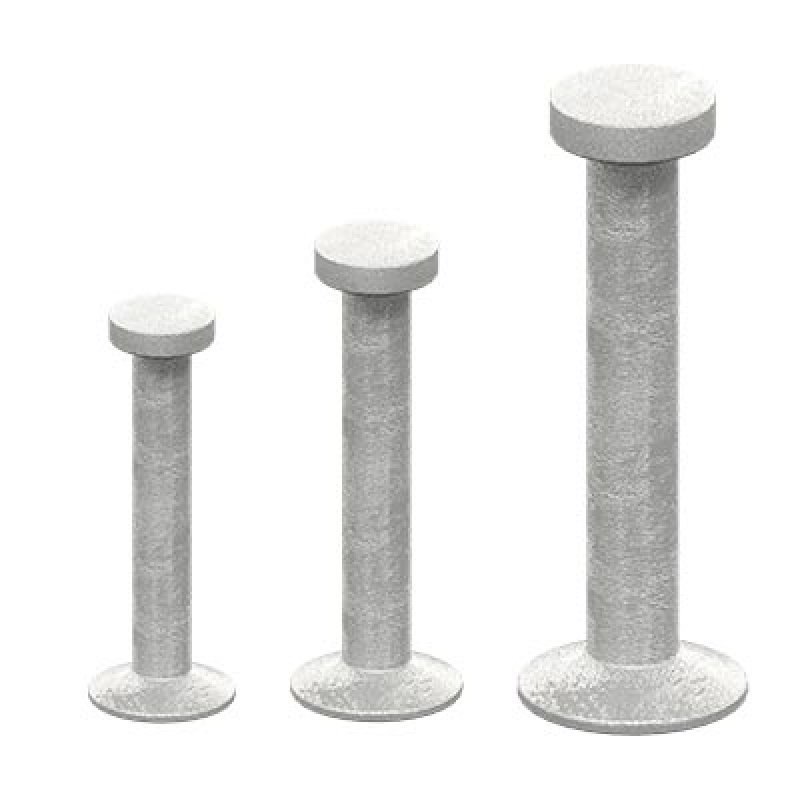 Dog Bone Lifting Anchors Galvanized or Raw Black | CE Certified - HULK ...