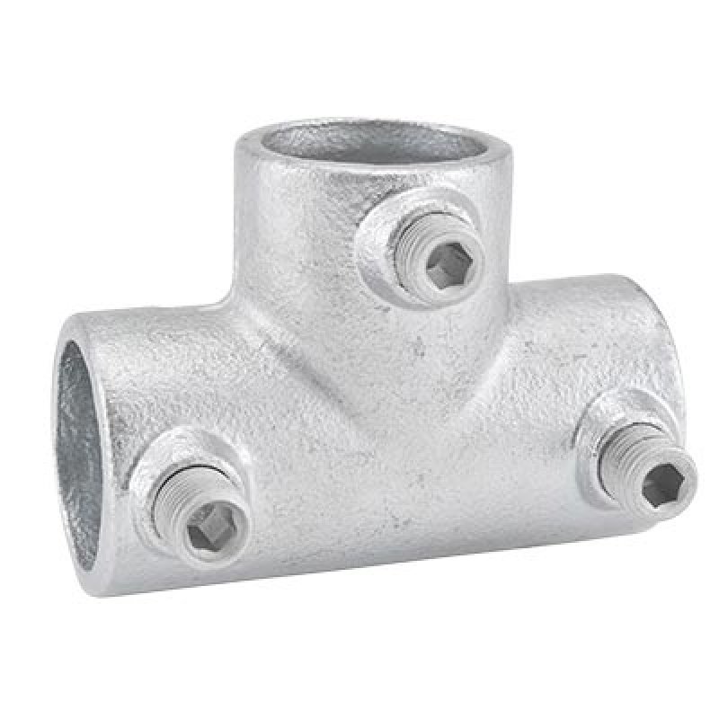 Safety Rail Fittings Three Socket Tee 104 - HULK Metal