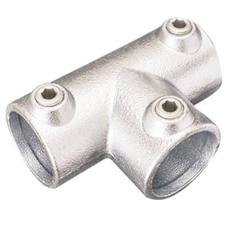 Safety Rail Fittings Three Socket Tee 104 - HULK Metal