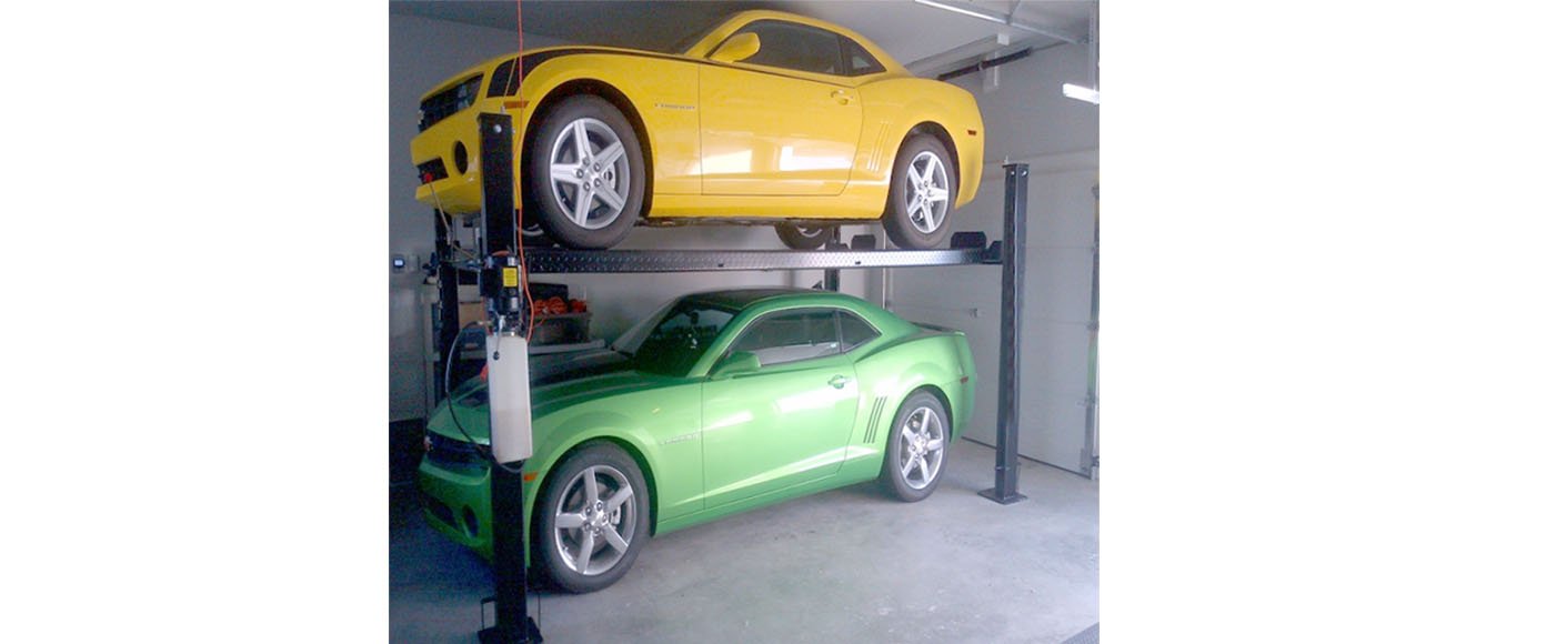 Four Post Parking Lift_Car Parking Lift_Car Lift for Garage Storage