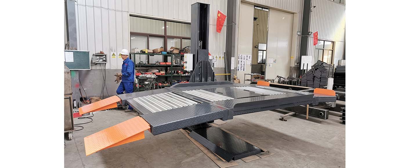 Single Post Parking Lift_Vertical Parking_Car lift for garage storage