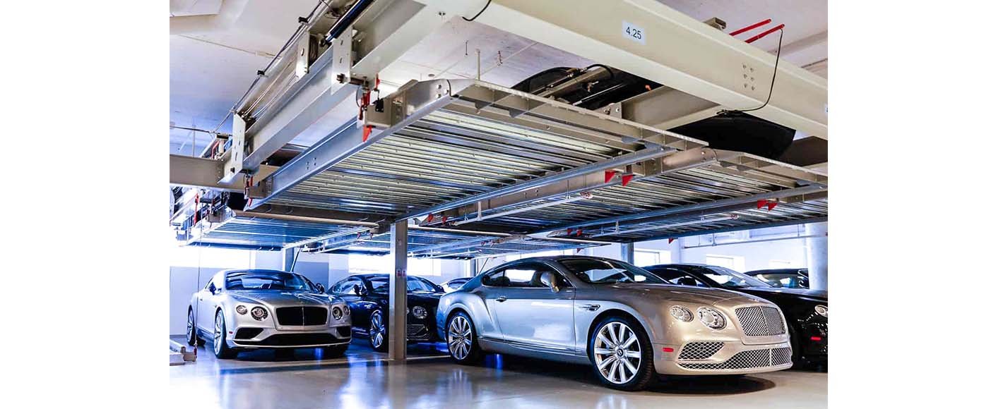 Multi-Platform Parking Lift_Triple-Wide Parking Lift_Car Storage Lift