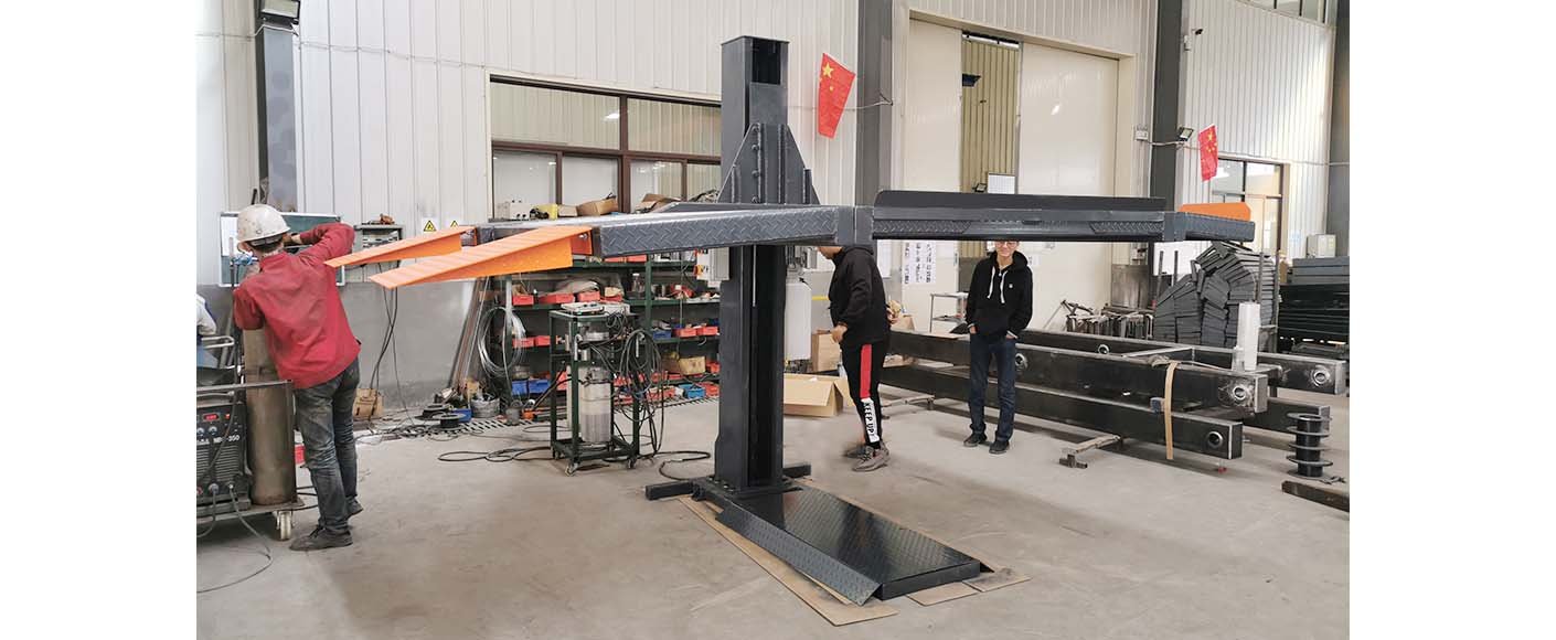 Single Post Parking Lift_Vertical Parking_Car lift for garage storage