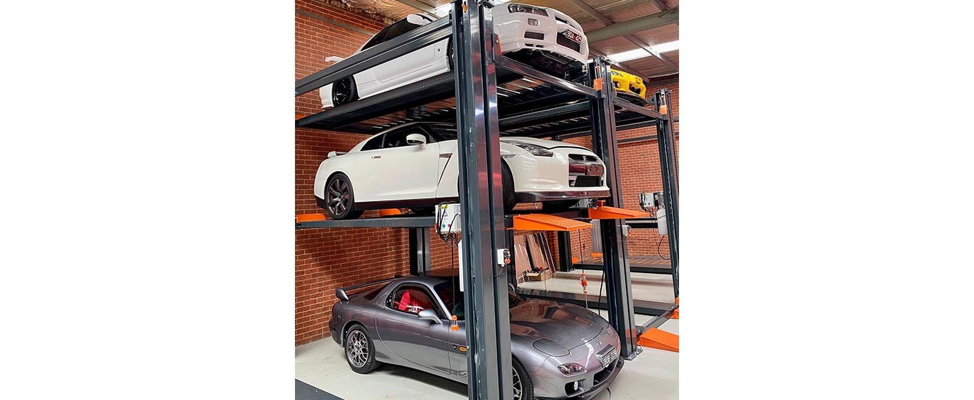 Car Stacker_Triple Stacker_Parking Stacker_3 Car Lift