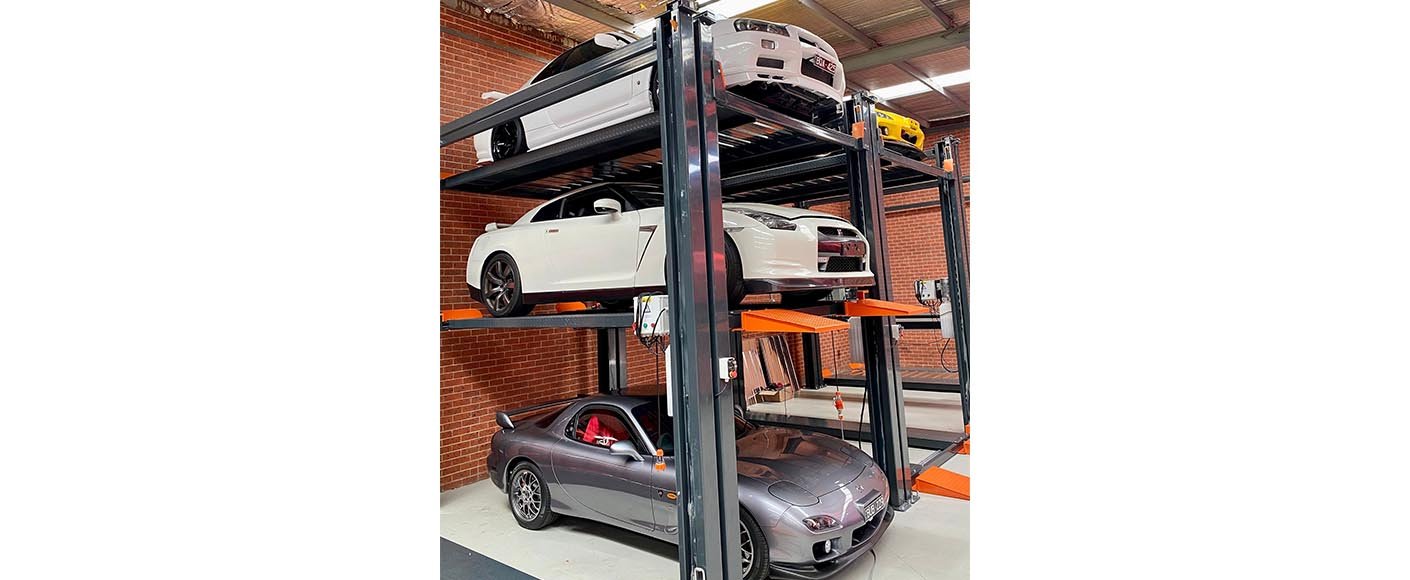 Car Stacker_Parking Stacker_Triple Stacker_Car Storage Lifts