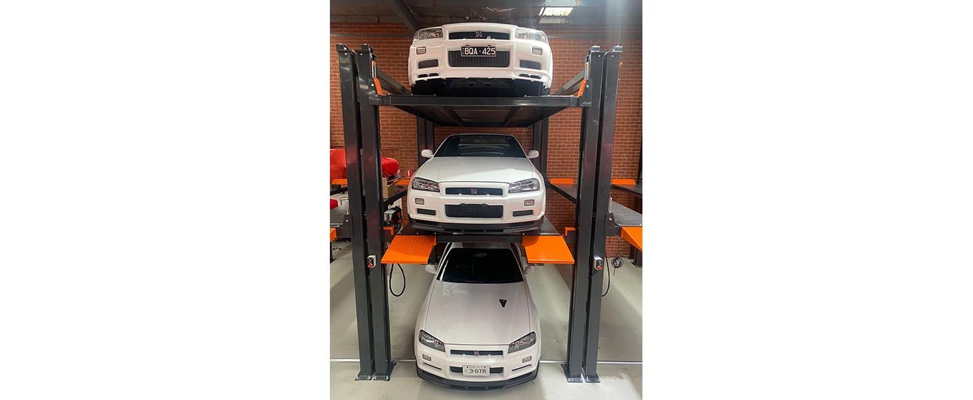 Car Stacker_Triple Stacker_Parking Stacker_3 Car Lift