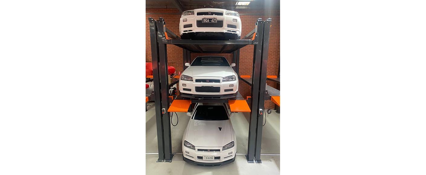 Car Stacker_Parking Stacker_Triple Stacker_Car Storage Lifts