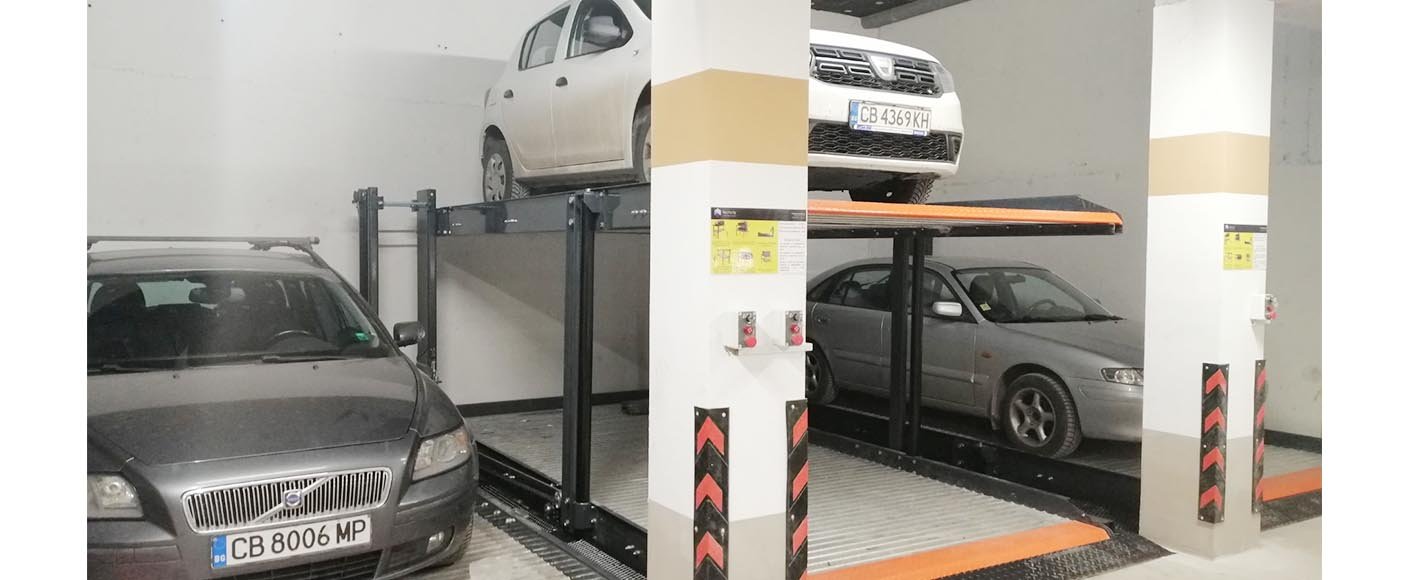 Pit Parking_Pit Car Stacker_Basement Car Park_Underground Parking lift