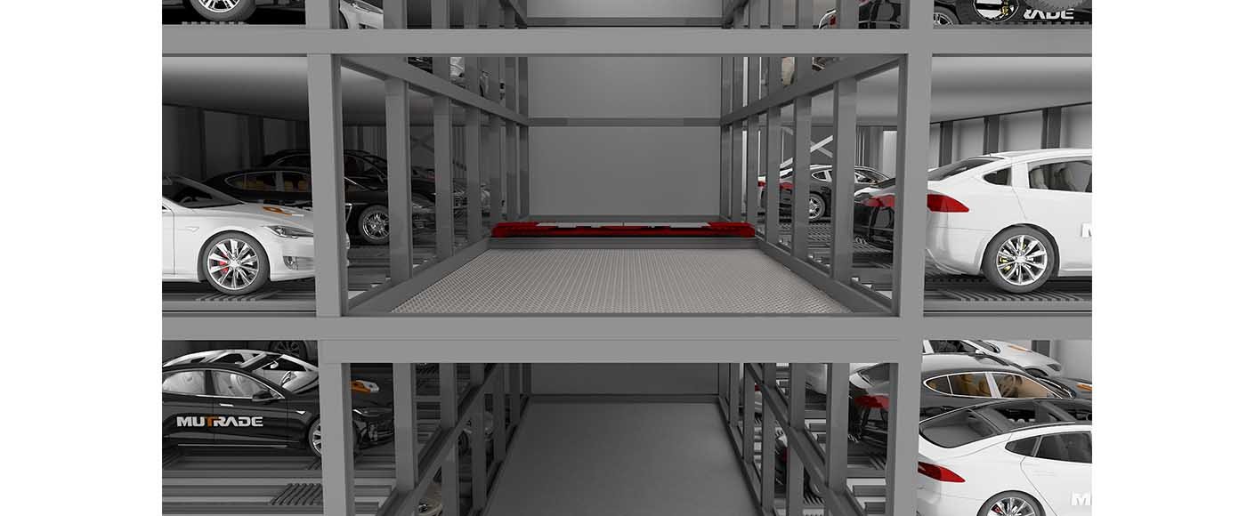 Automated Parking System_Shaft Parking System_Robotic Parking