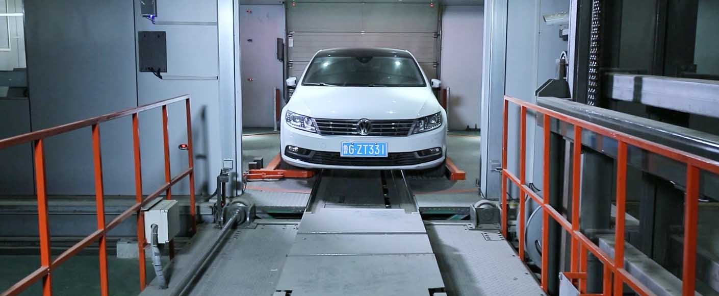 Automated Parking System_Parking Tower_Rack & Rail_Robotic Parking