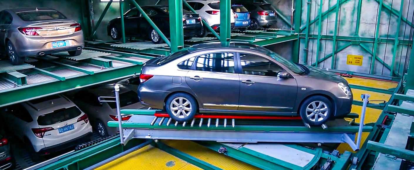 Automated Parking System_Shaft Parking System_Robotic Parking