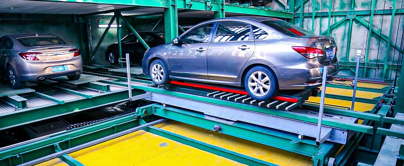 Automated Parking System_Shaft Parking System_Robotic Parking