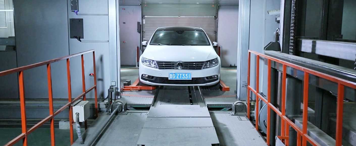 Automated Parking System_Parking Tower_Rack & Rail_Robotic Parking